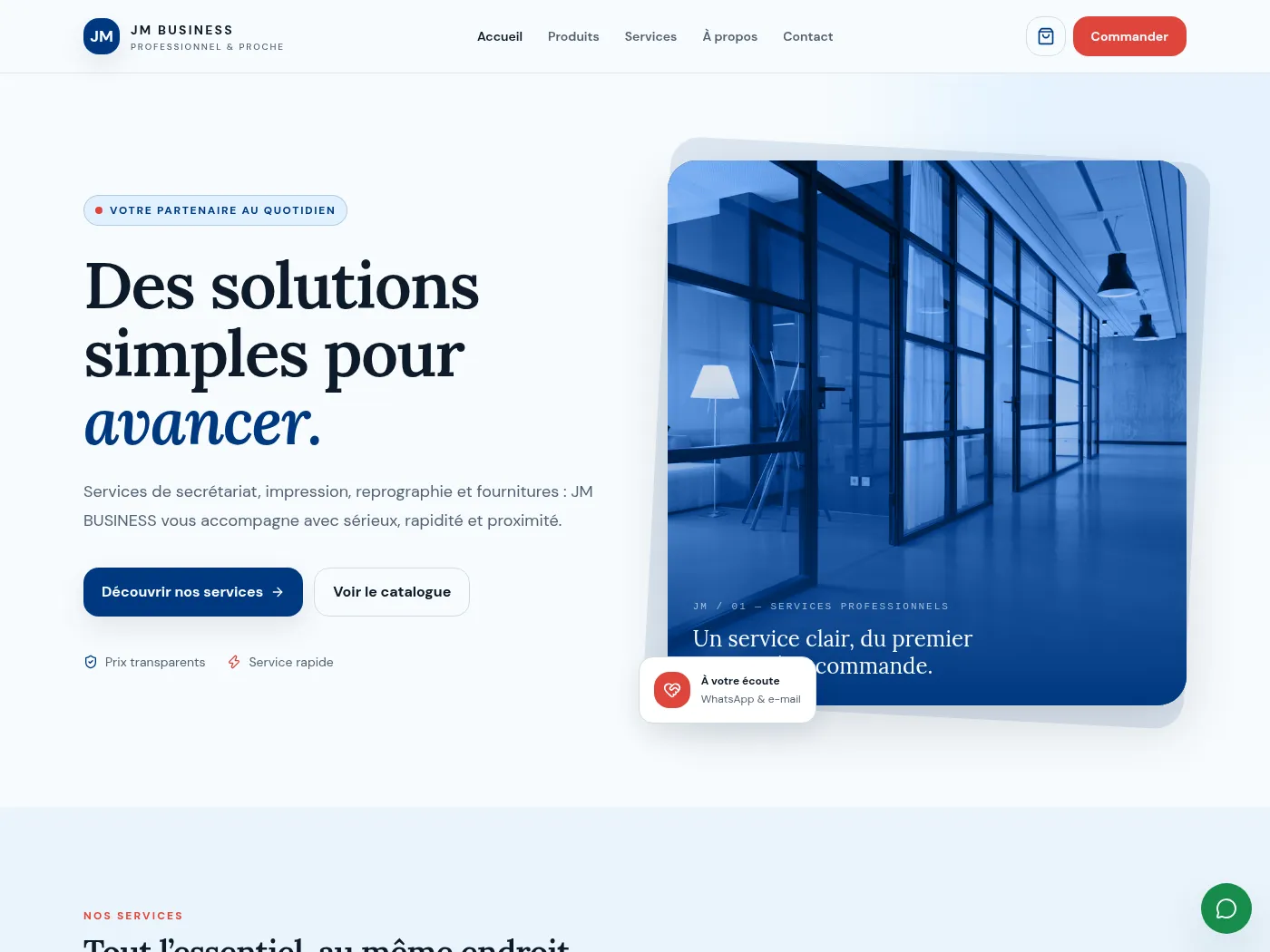 JM Business Pro Website