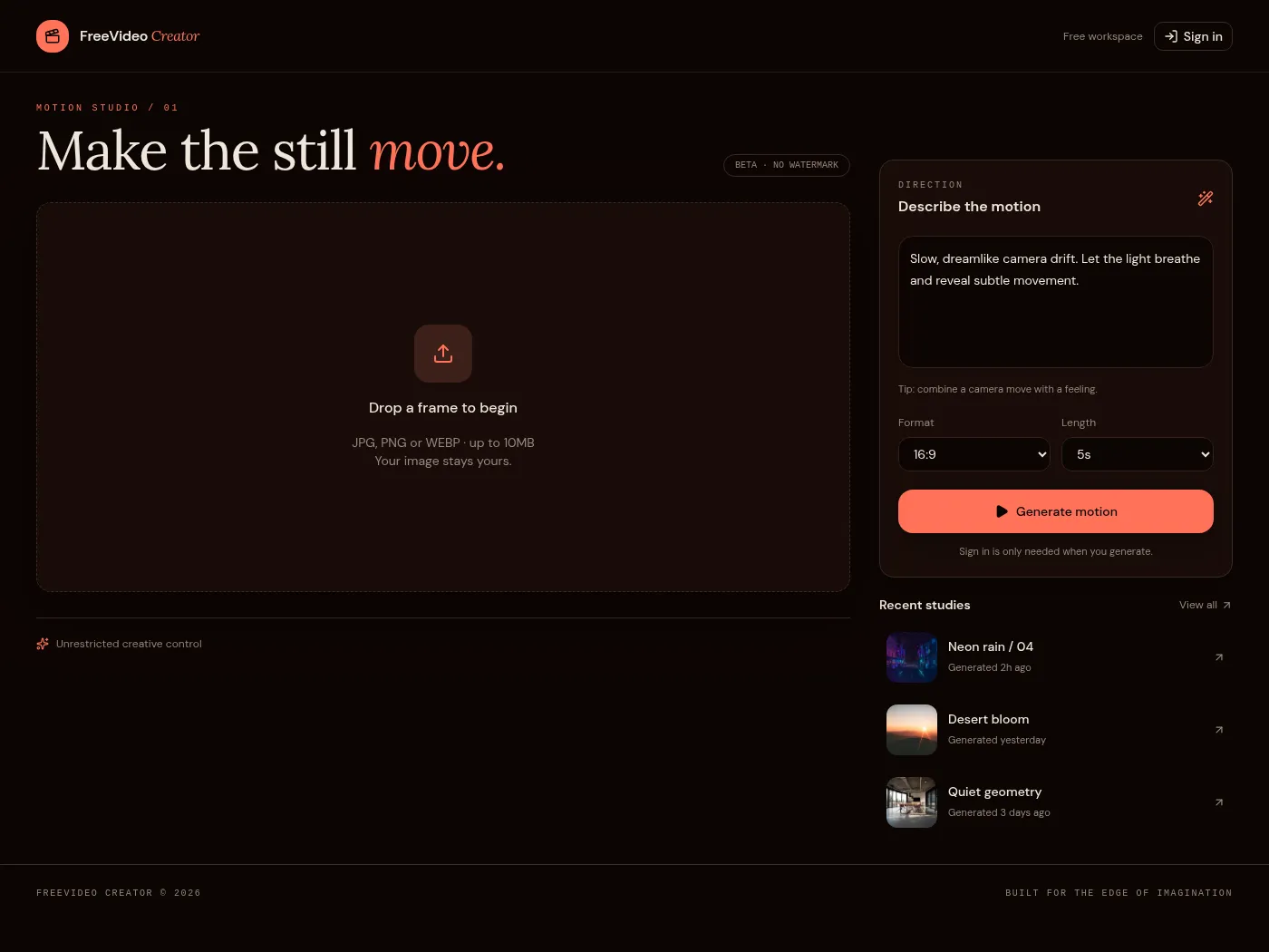 FreeVideo Creator