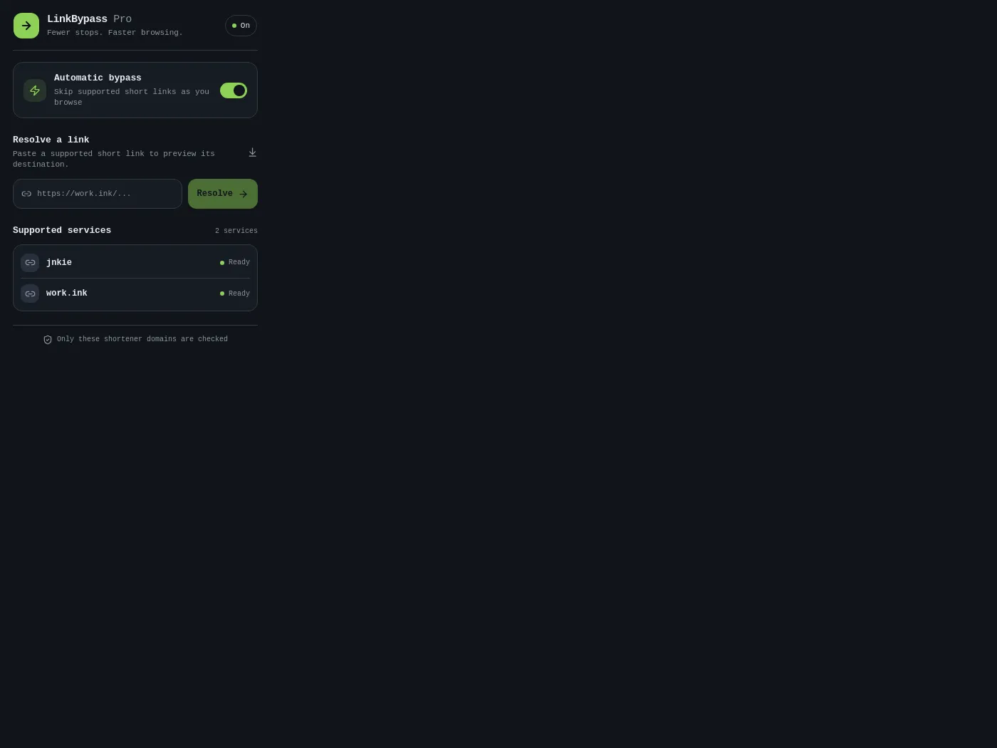 LinkBypass Pro