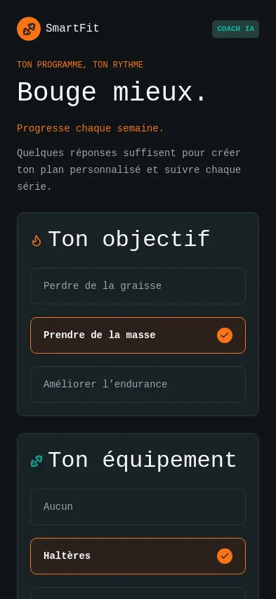 SmartFit Coach