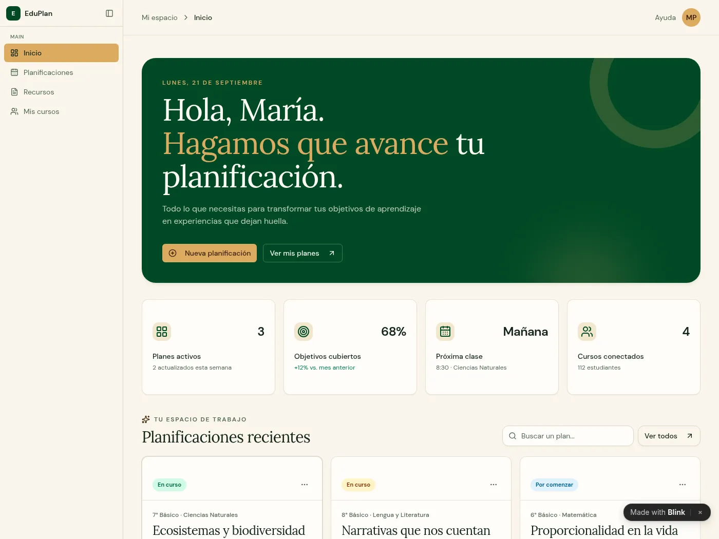 EduPlan Platform