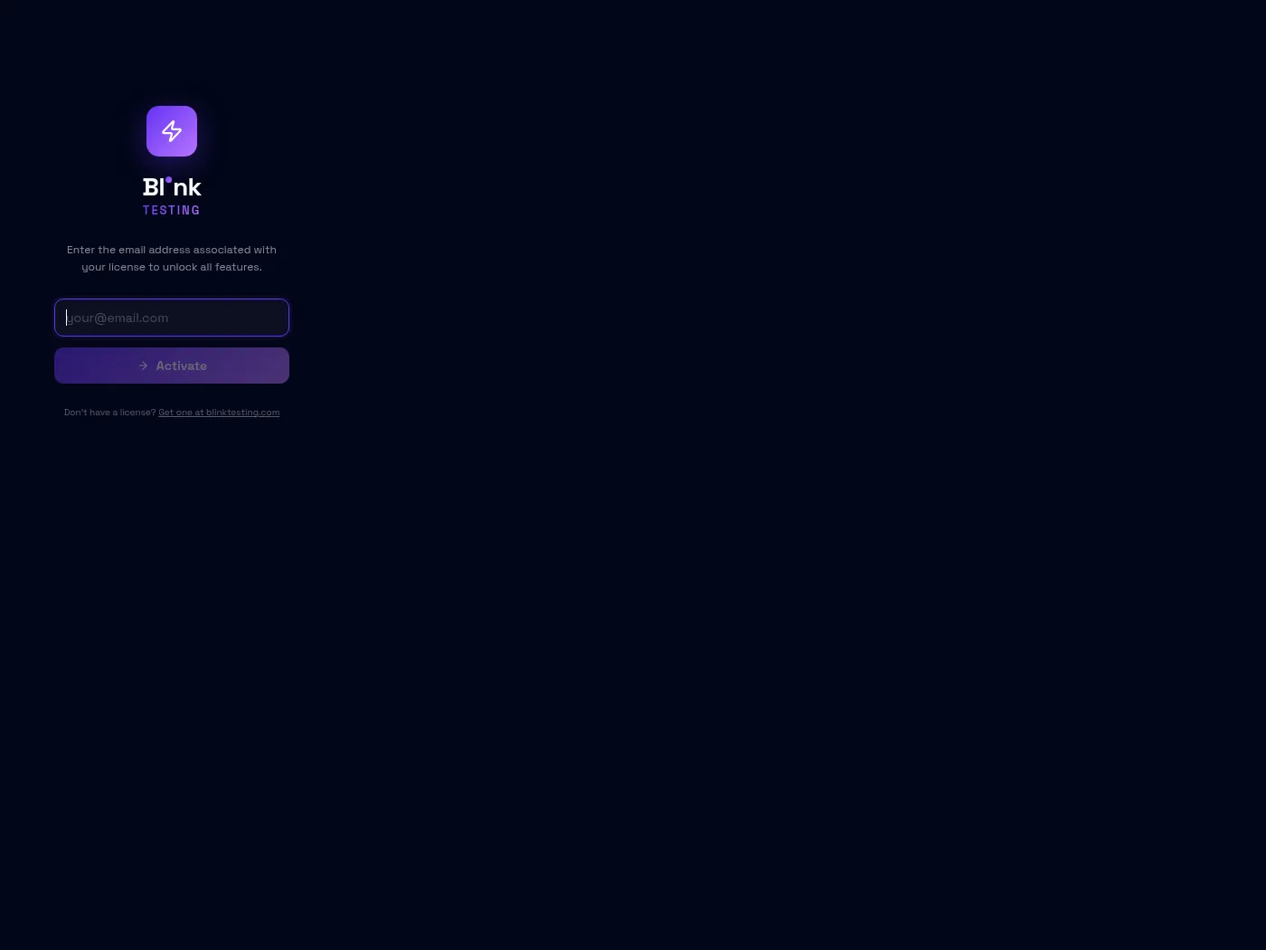 Blink User Testing Extension