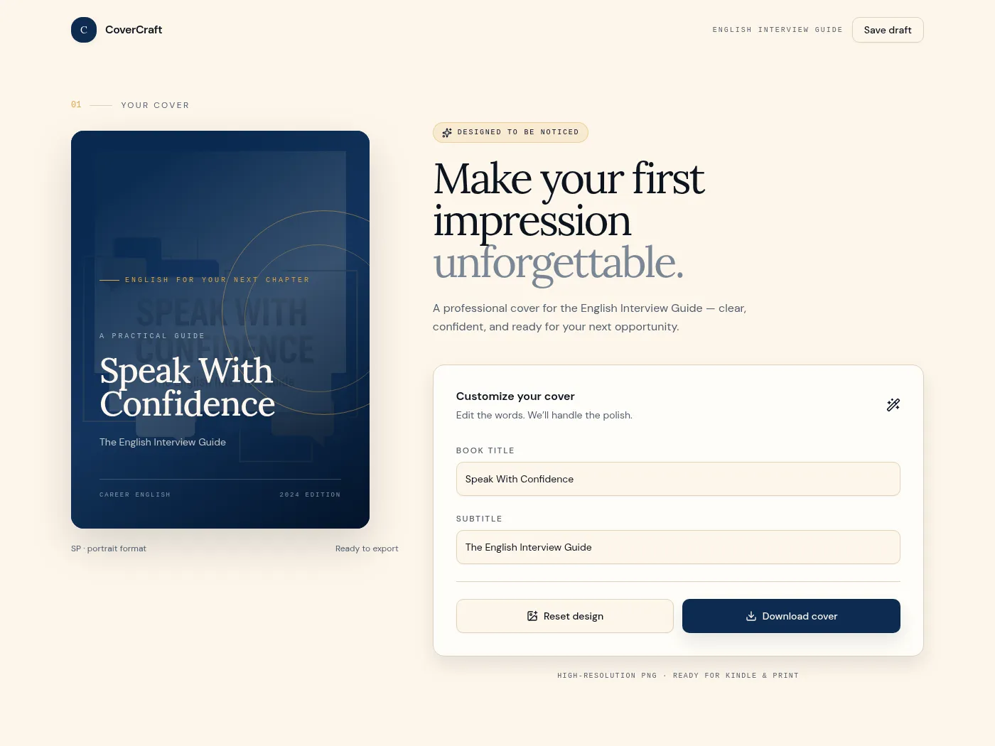 Ebook Cover Maker