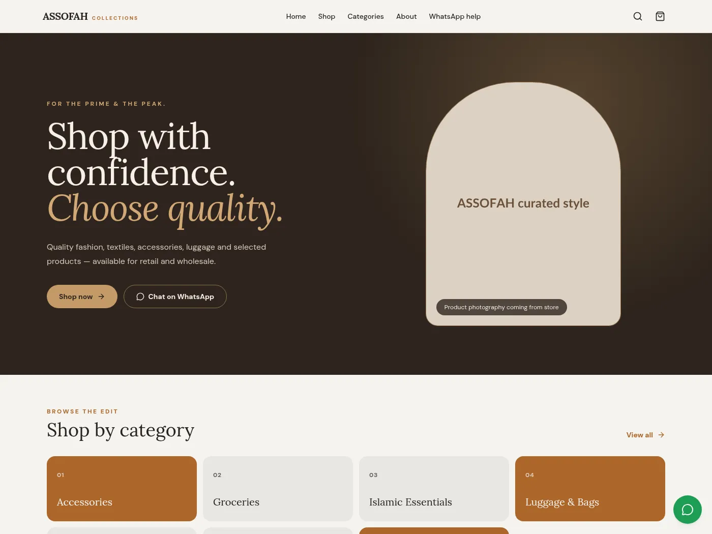 ASSOFAH Collections Shop