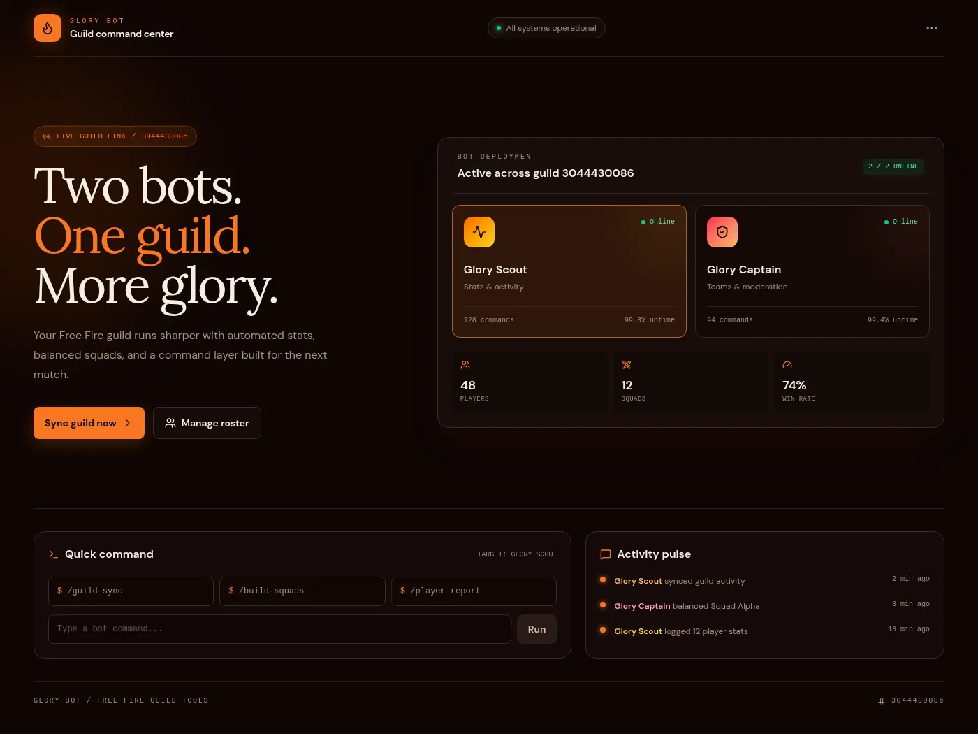 Glory Guild Bot