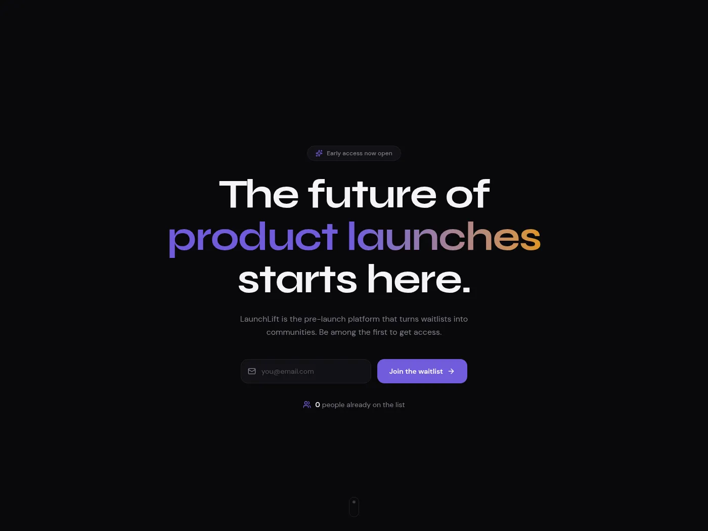 LaunchLift Waitlist