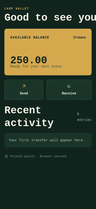 LARP Wallet