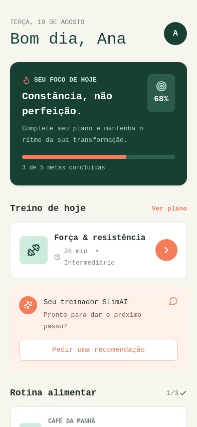 SlimAI Trainer App