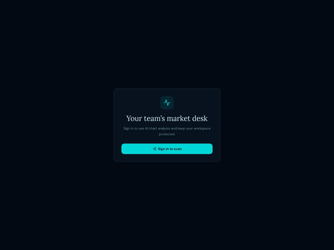 AI Forex Chart Scanner