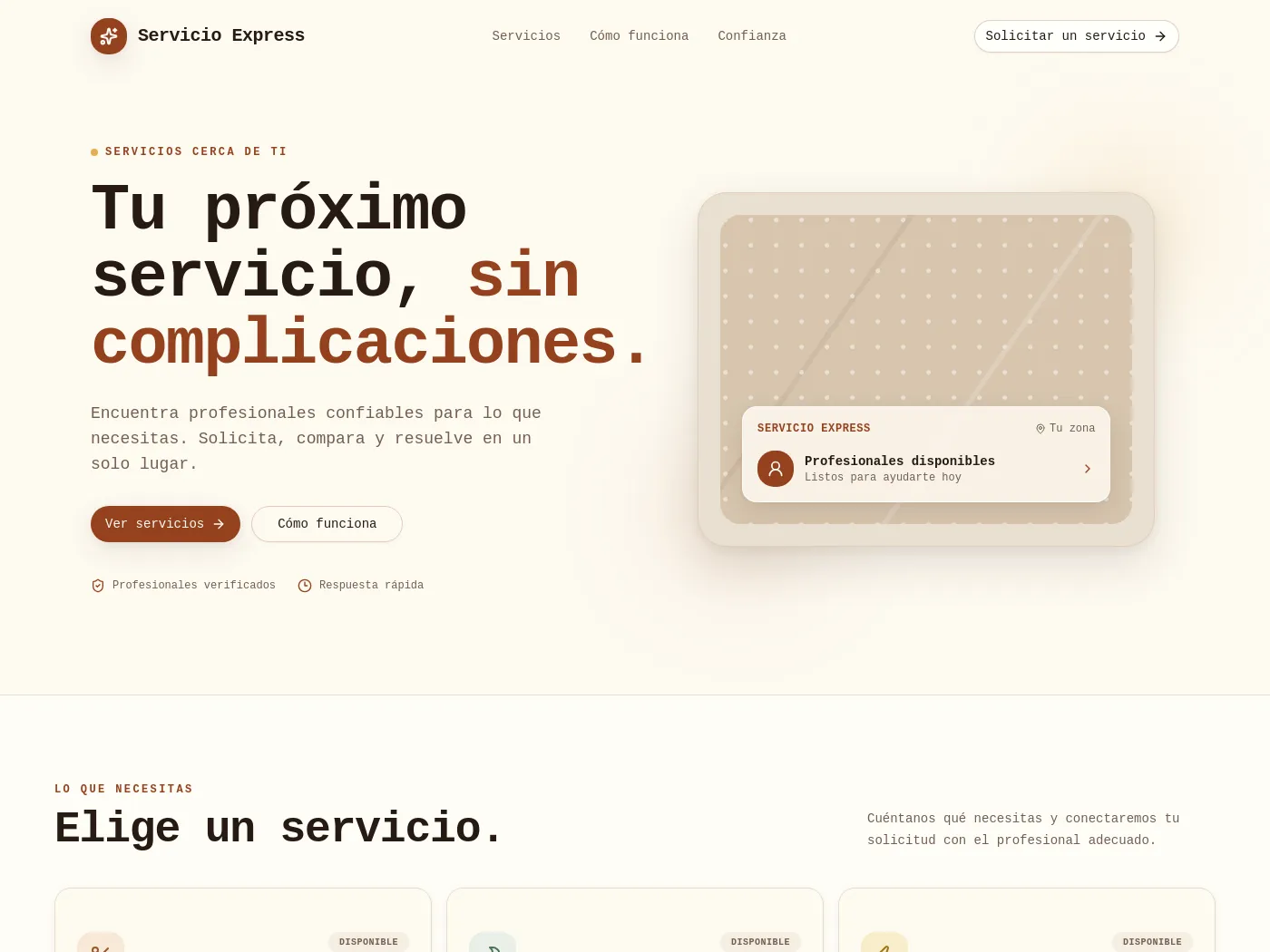 Servicio Express