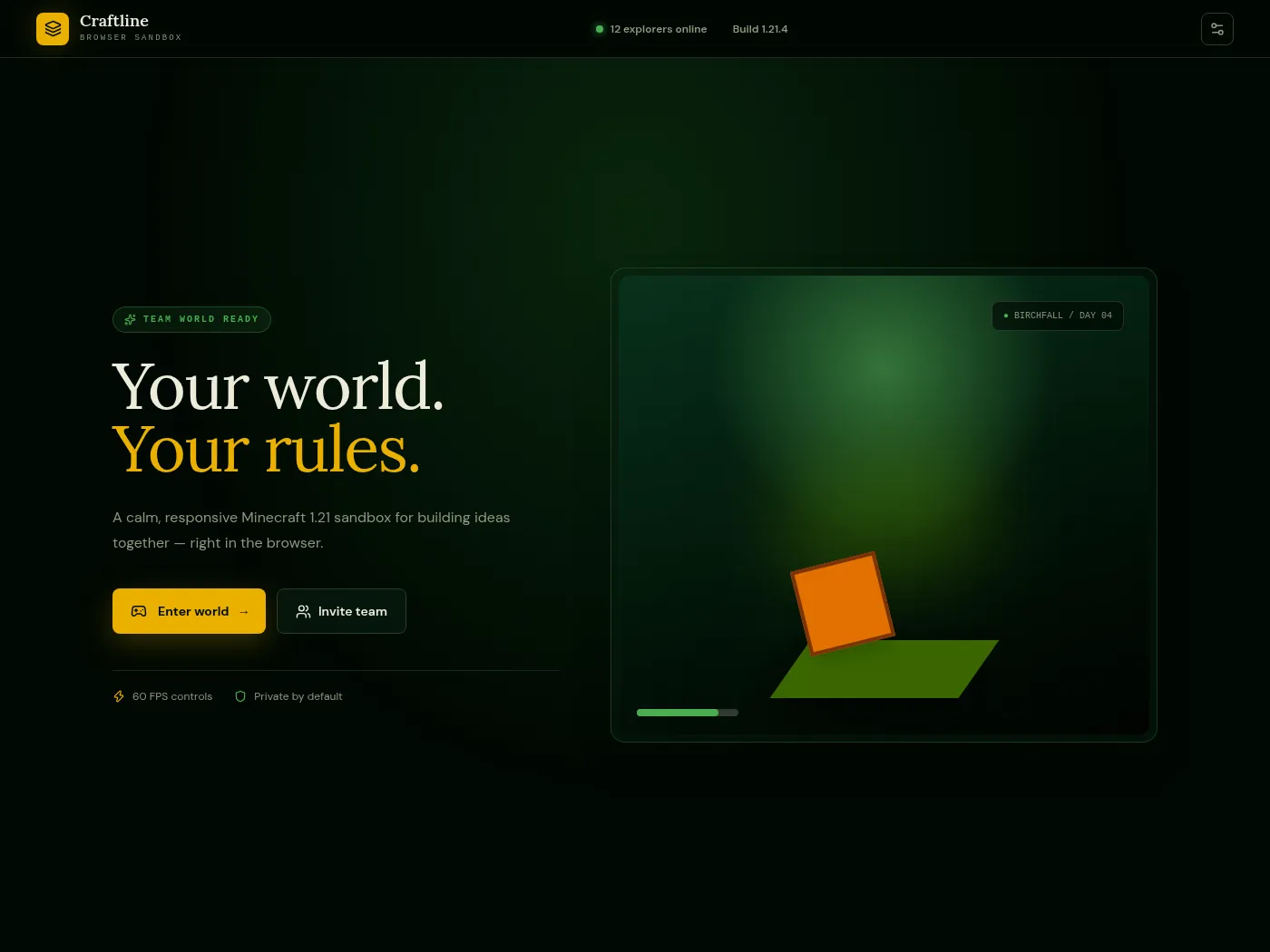 Minecraft Web Sandbox
