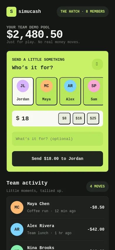SimuCash Mobile