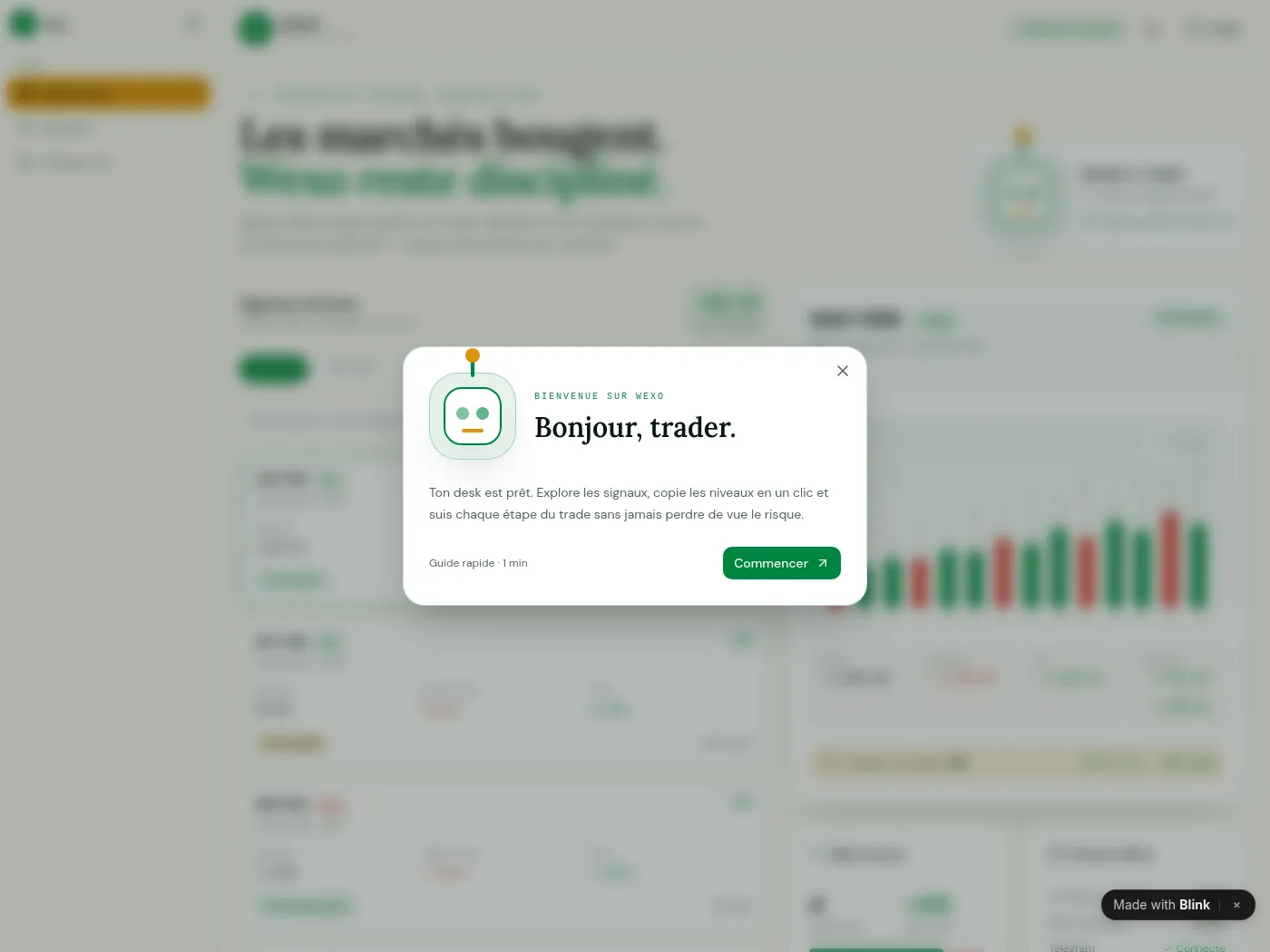Wexo Signal Bot Platform