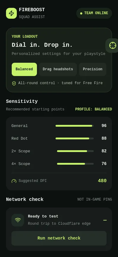 FireBoost Game Assistant