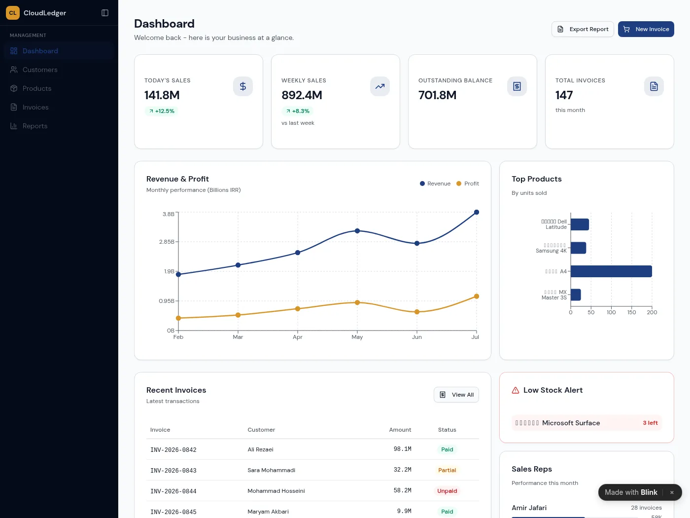 CloudLedger Enterprise Platform