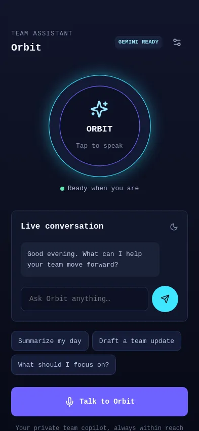Gemini Voice Assistant