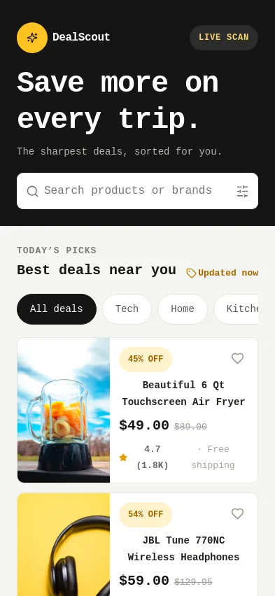 Walmart Deal Finder