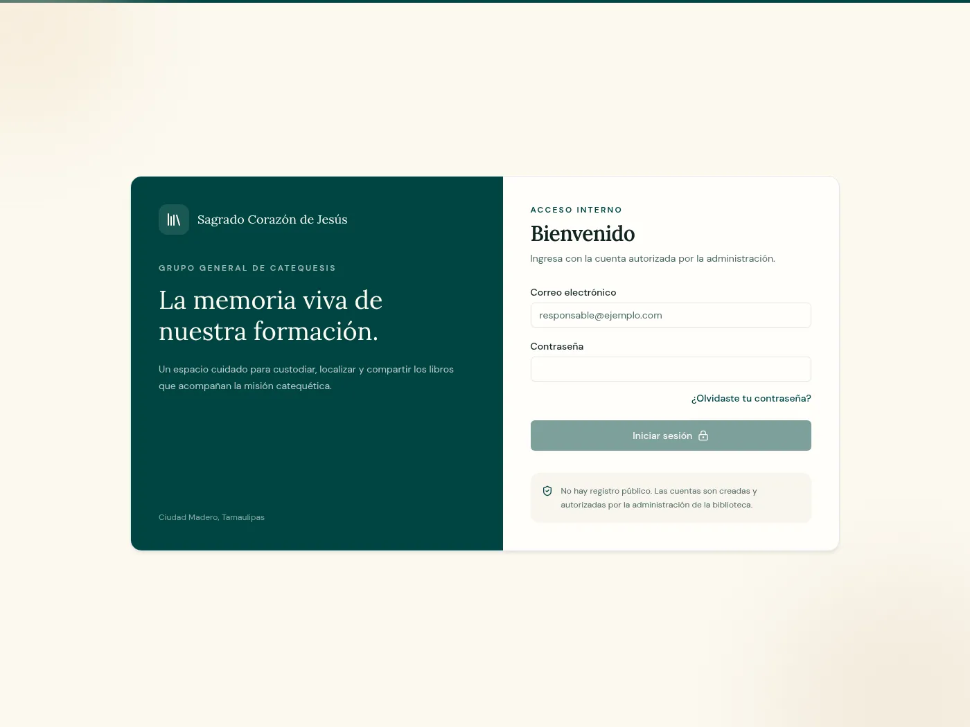 Biblioteca Catequética App