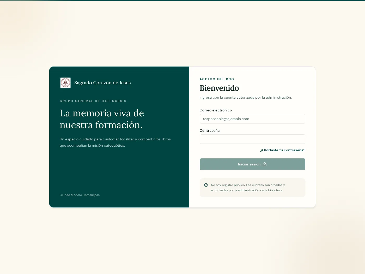 Biblioteca Catequética App