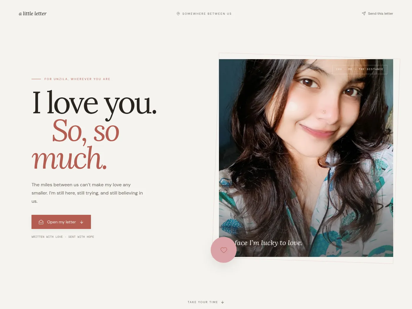 Heartfelt Apology Site