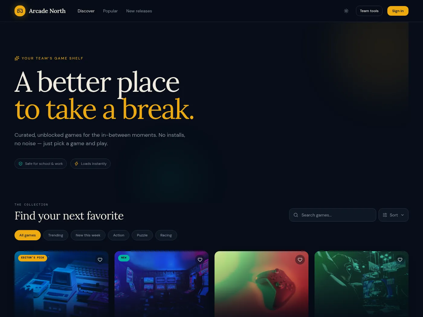 Unblocked Games Hub