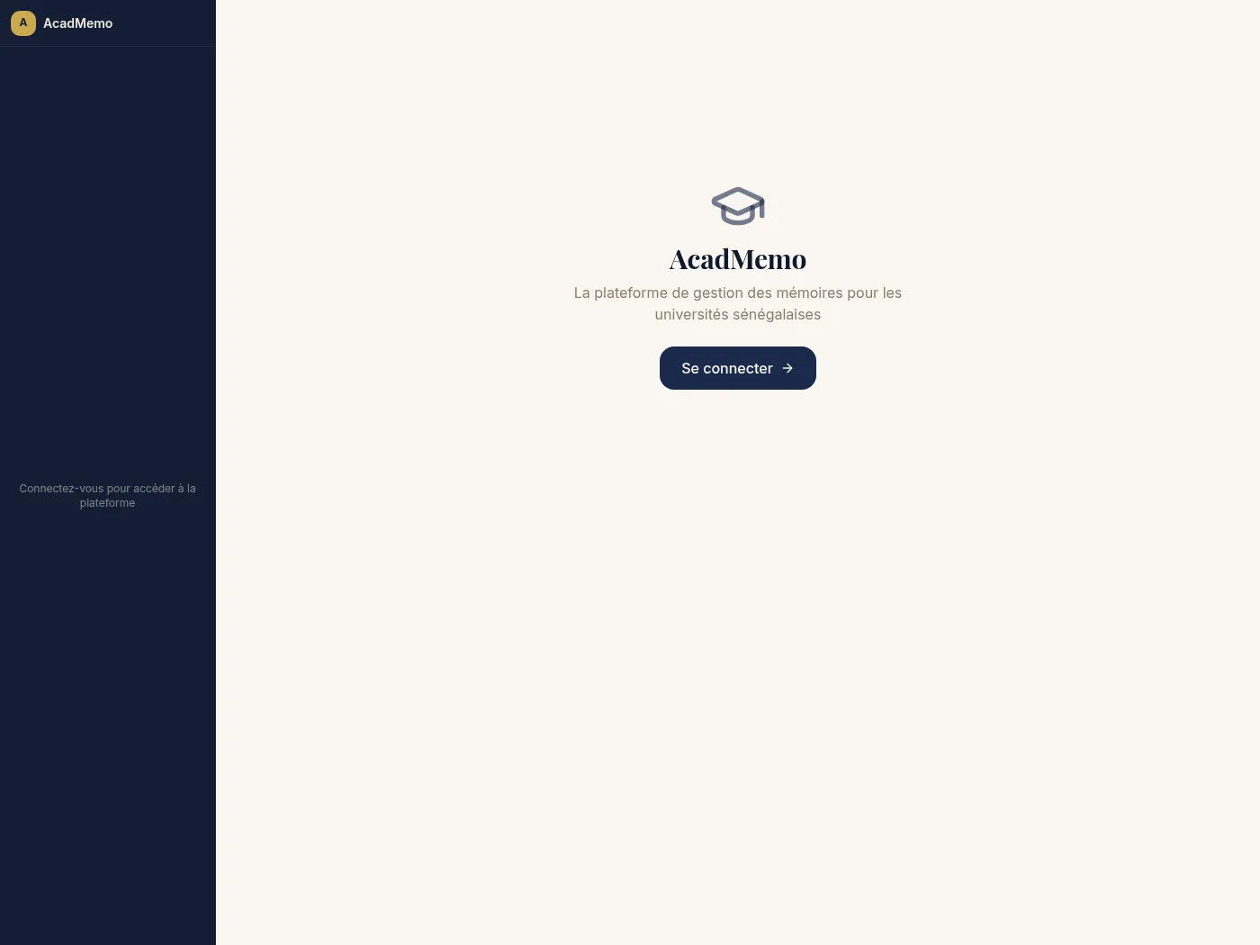 AcadMemo Digital Thesis Hub