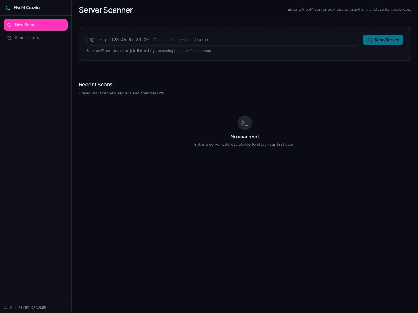 FiveM Resource Crawler