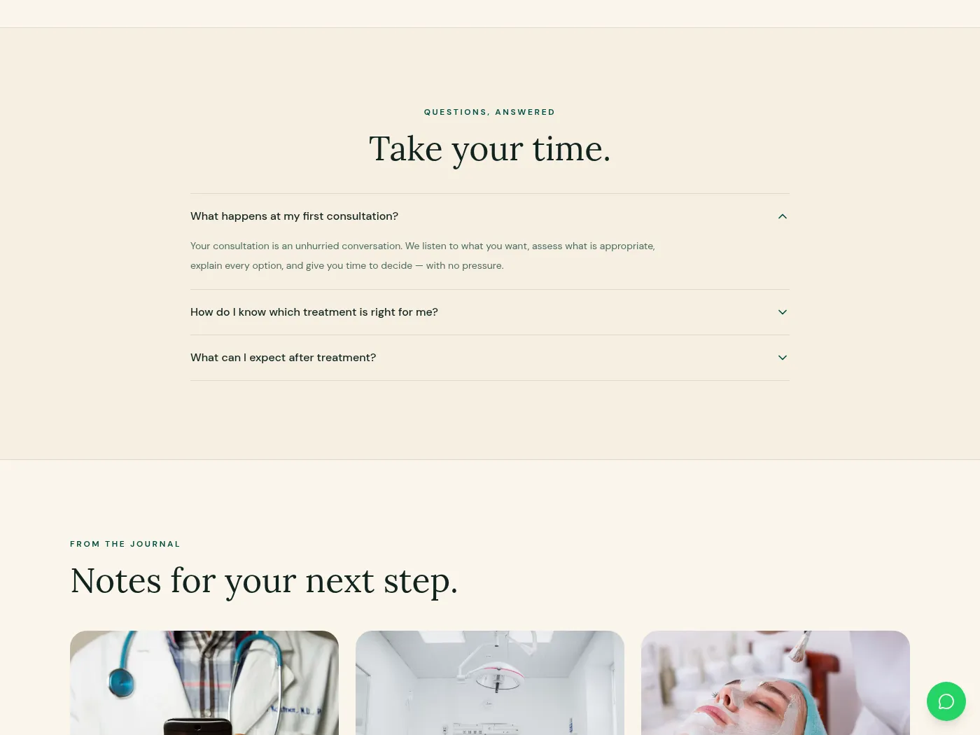 Aesthetic Clinic Website