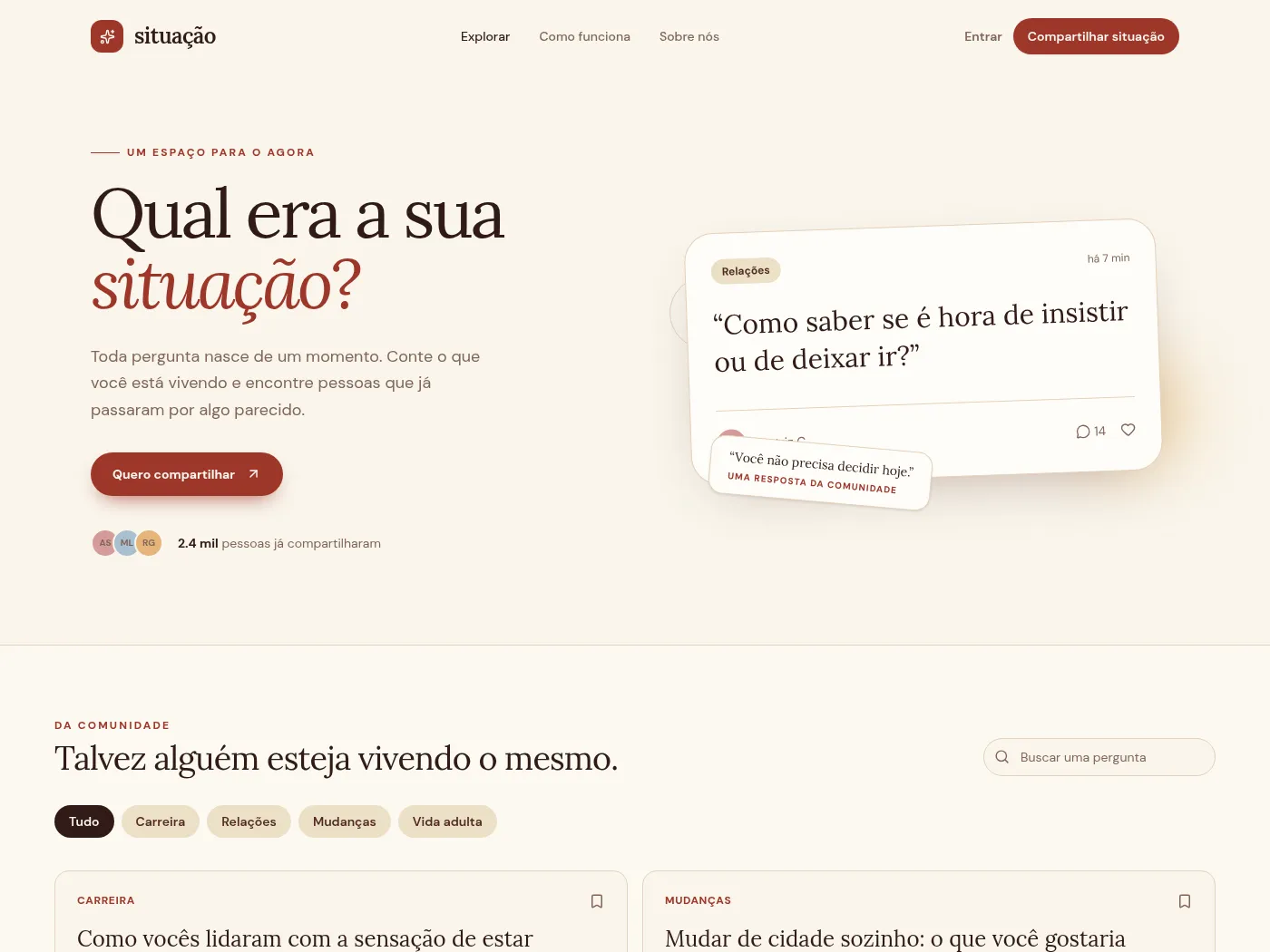 Situação Q&A Hub