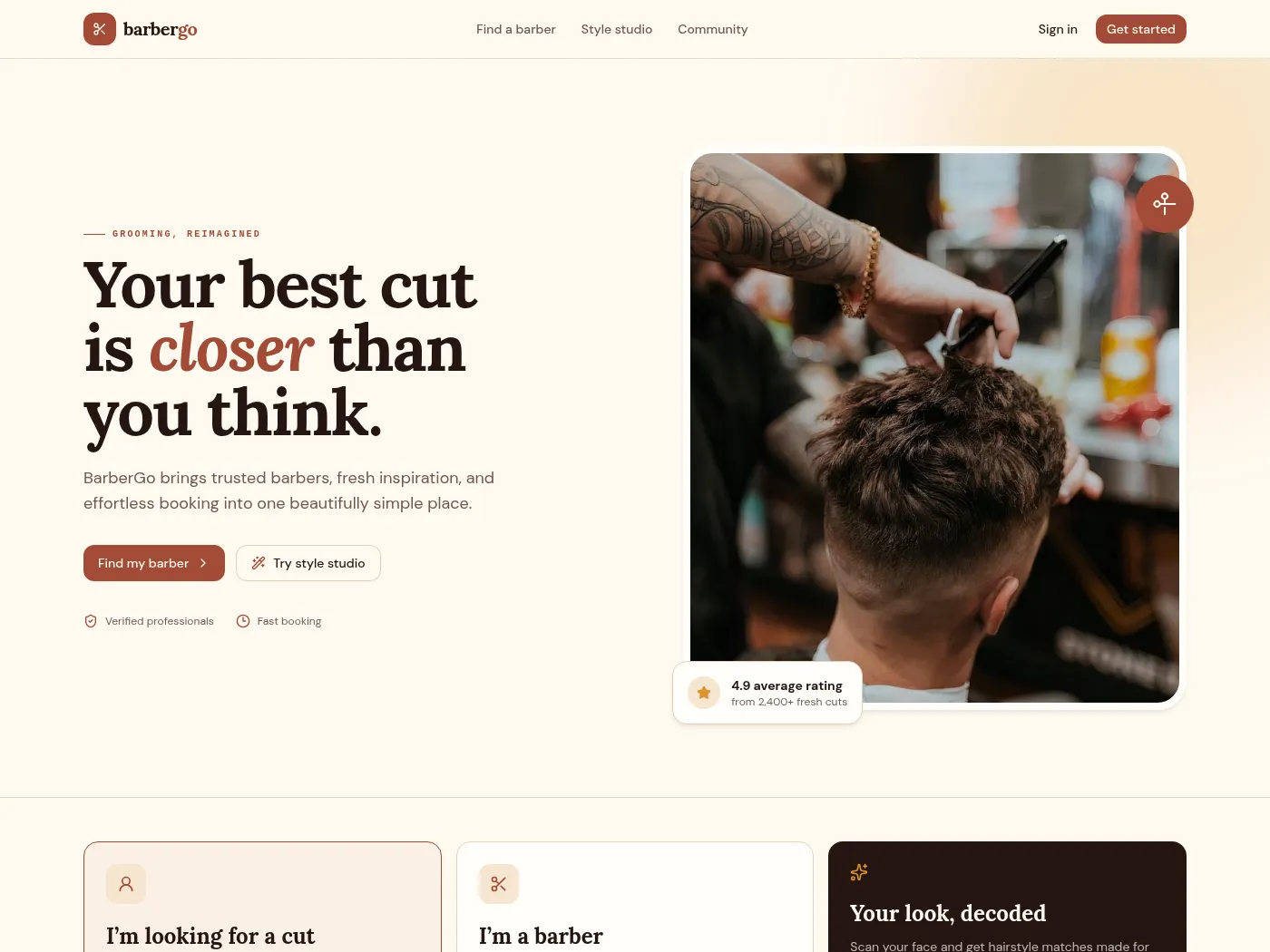 BarberGo Platform