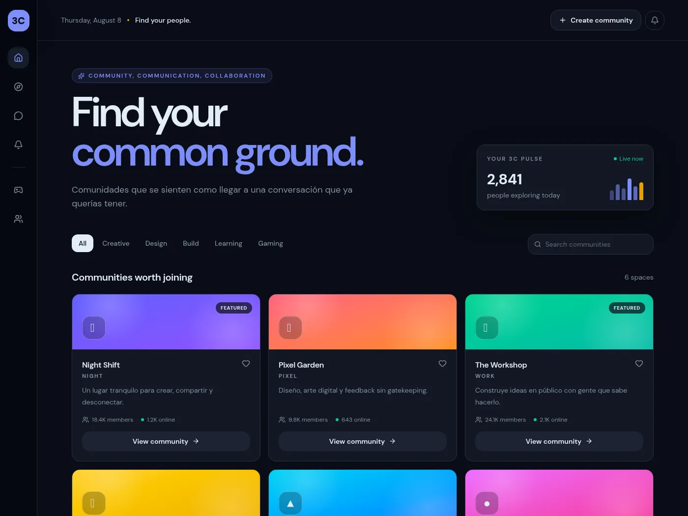 Discord 4C Community Hub