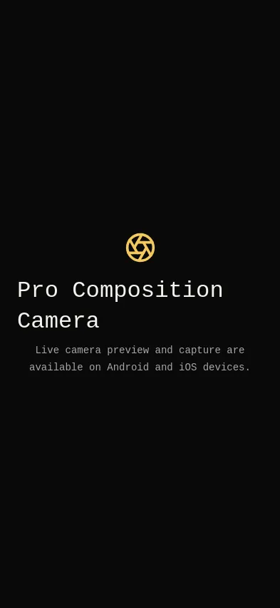 Pro Composition Camera