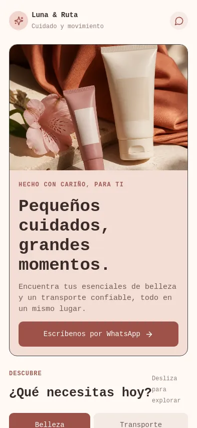 Lotion & Service Hub