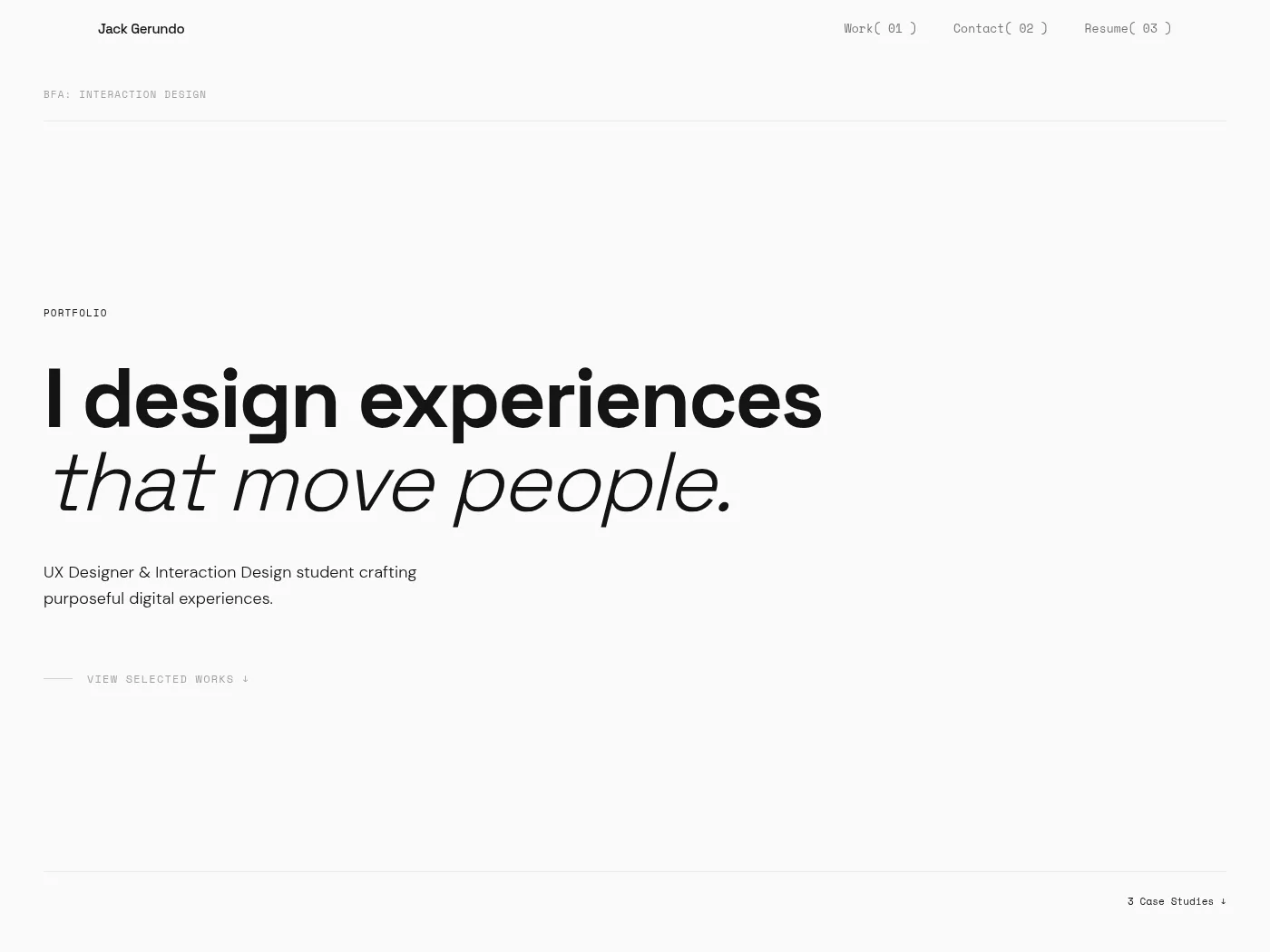 UX Portfolio