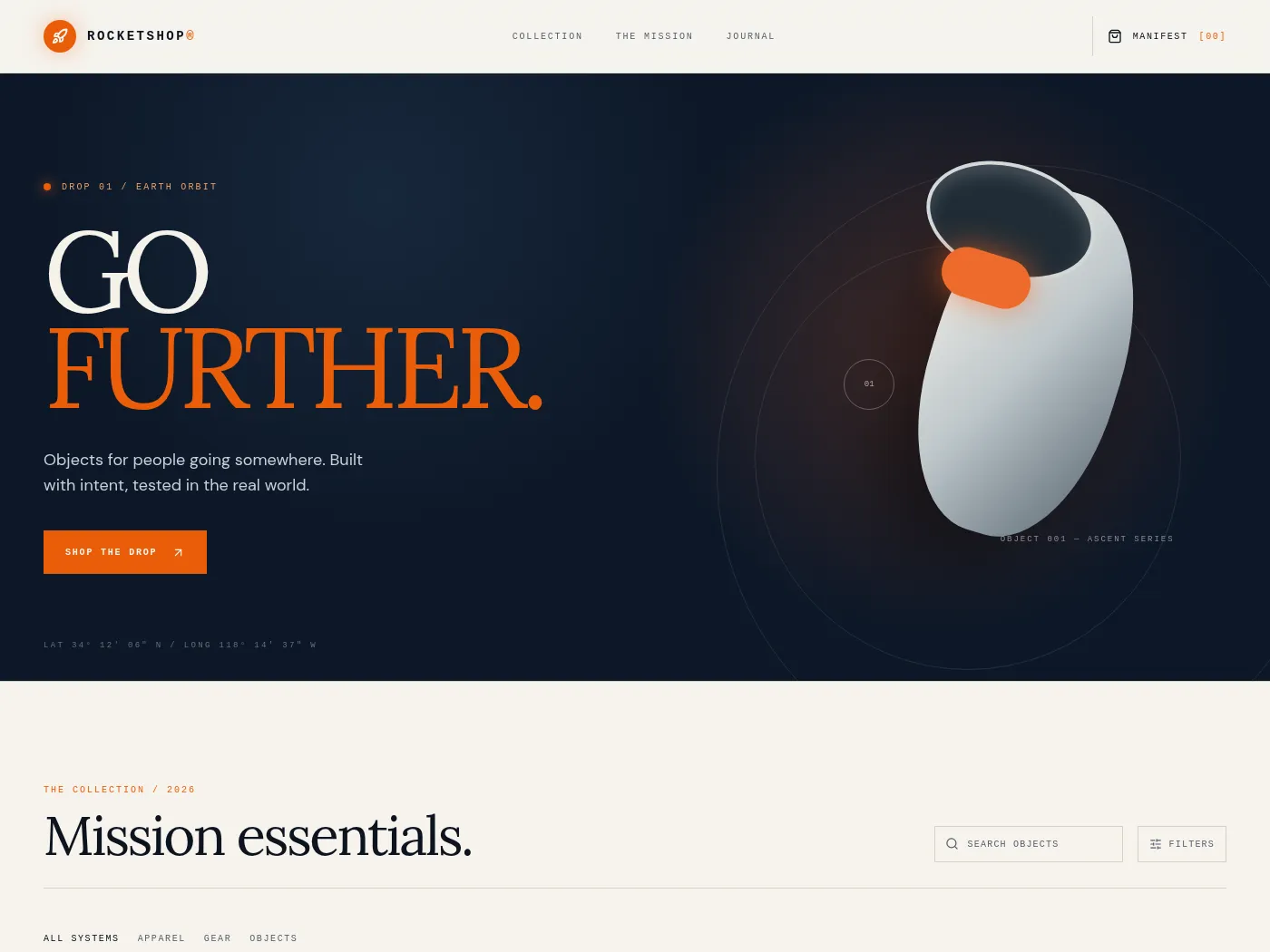 RocketShop UI