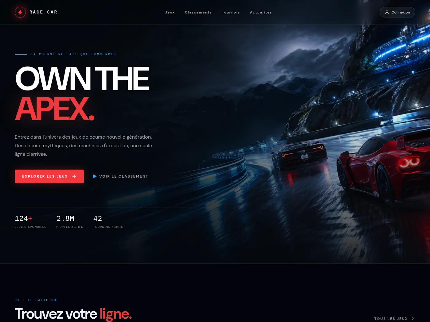 Race Car Games Hub