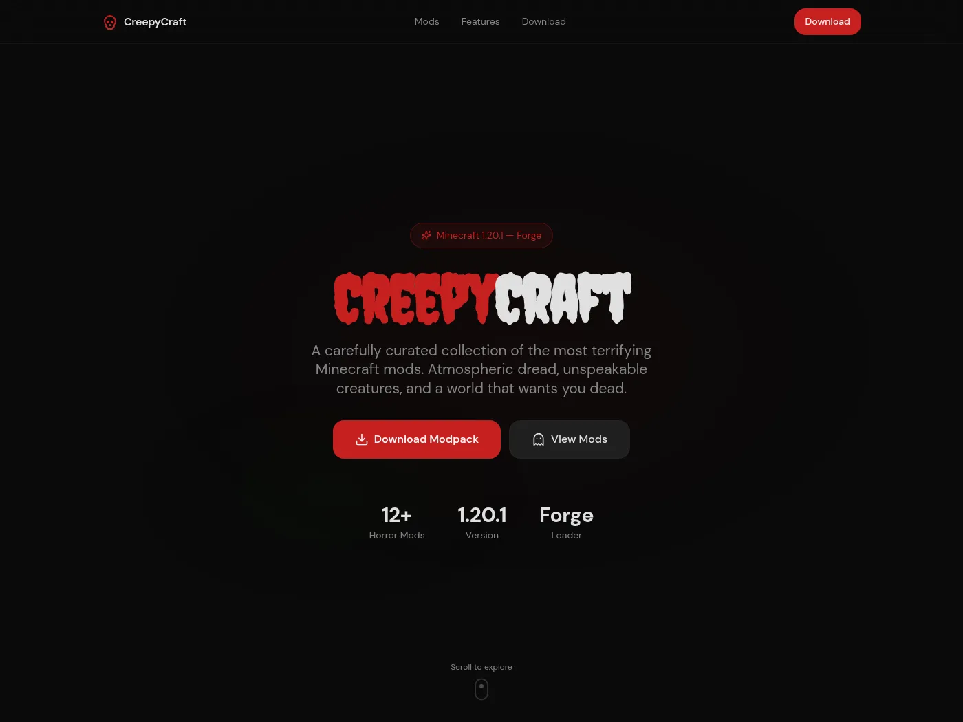CreepyCraft Modpack