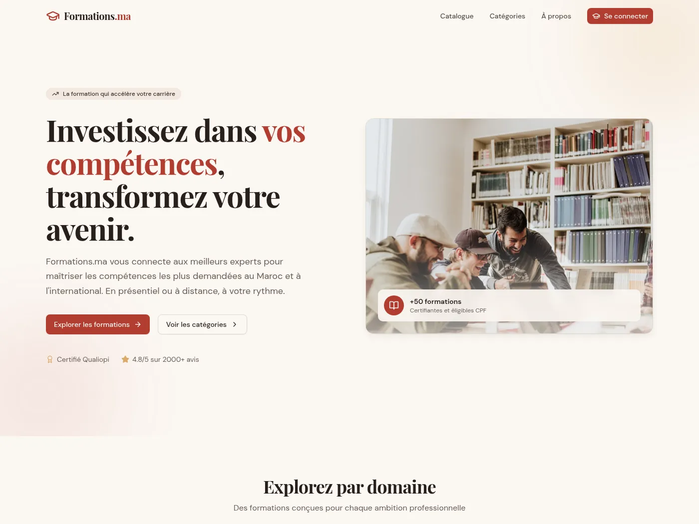 Formations.ma Academy