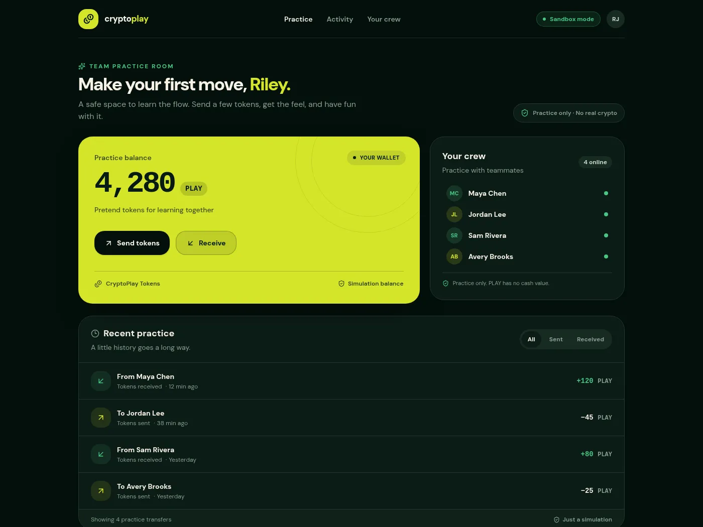 CryptoPlay Wallet