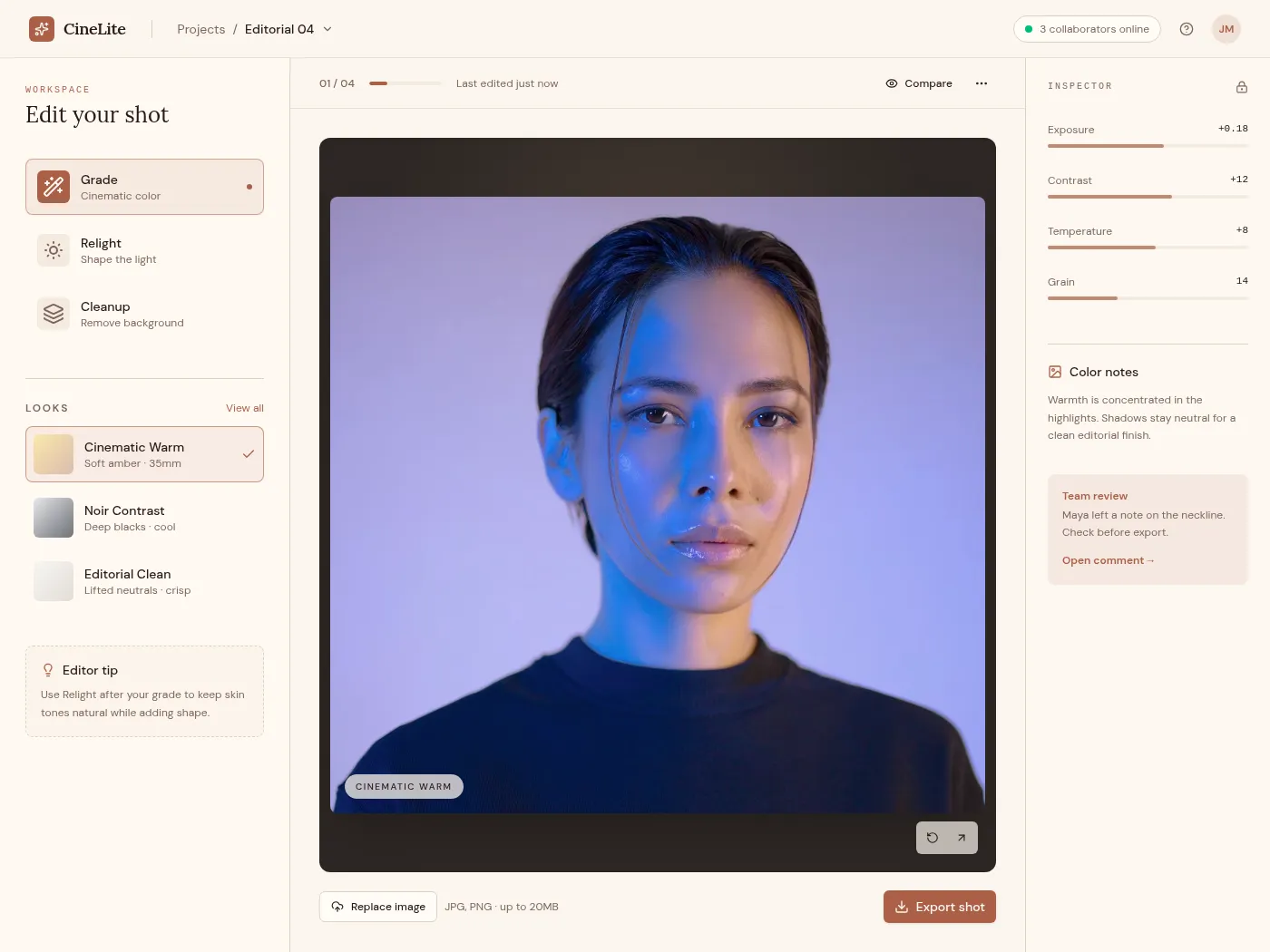 CineLite AI Editor