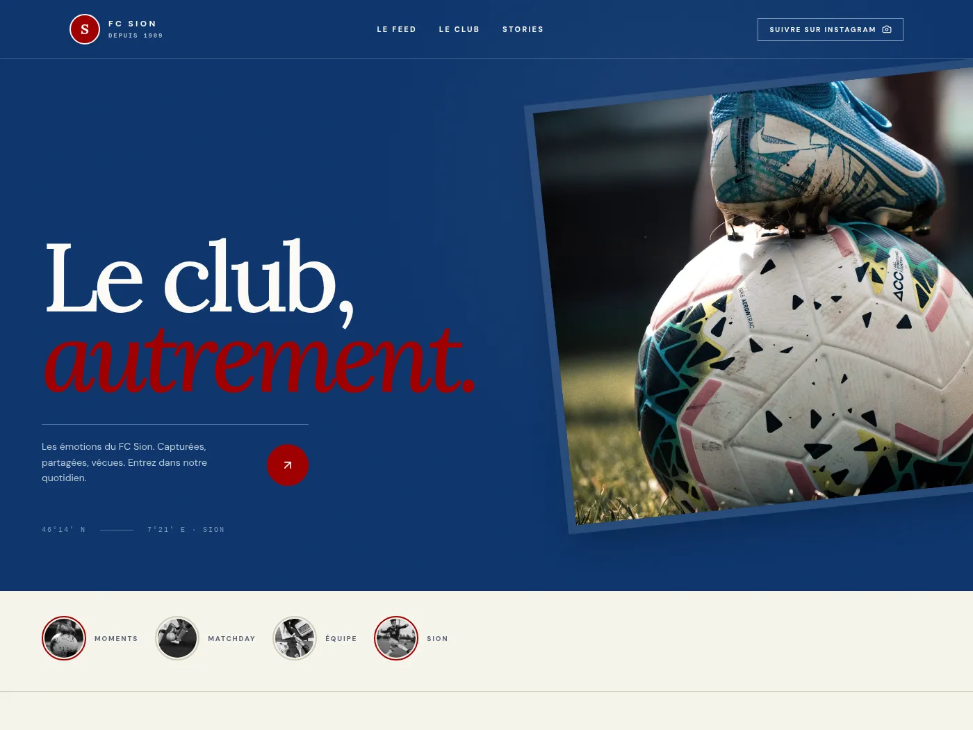 FC Sion Instagram Showcase