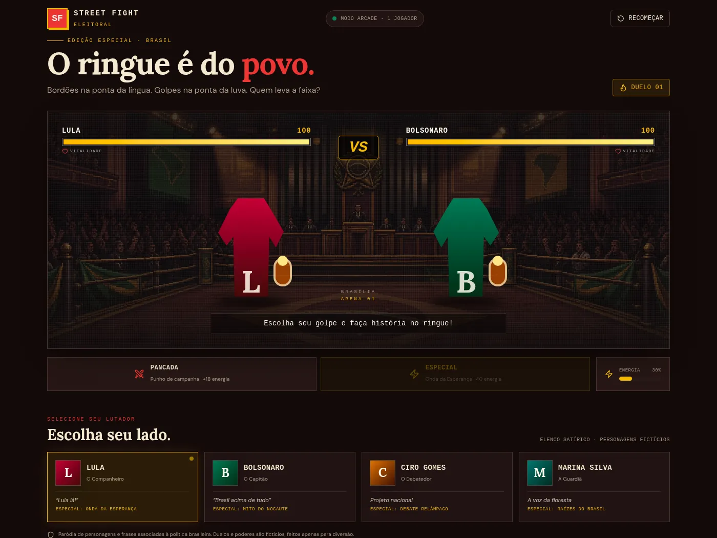 Street Fight Eleitoral