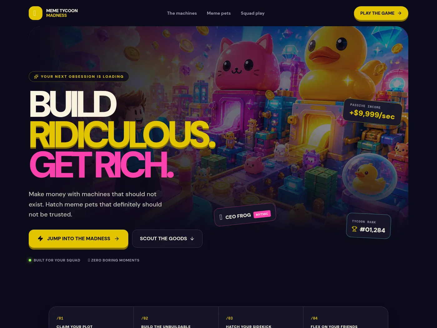 Meme Tycoon Madness