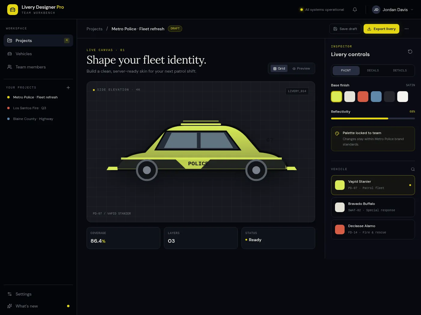 Livery Designer Pro