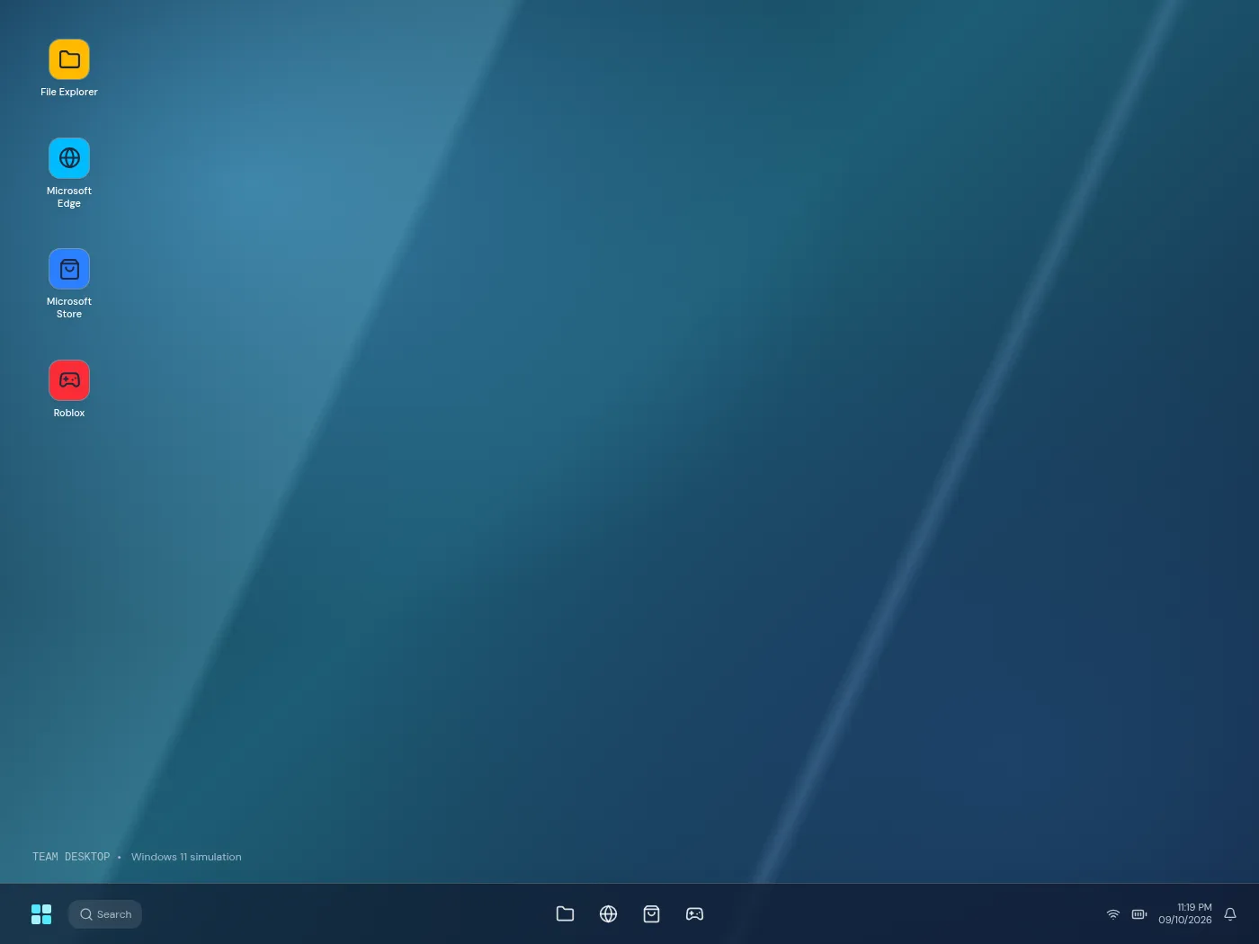 Win11 PC Launcher Sim