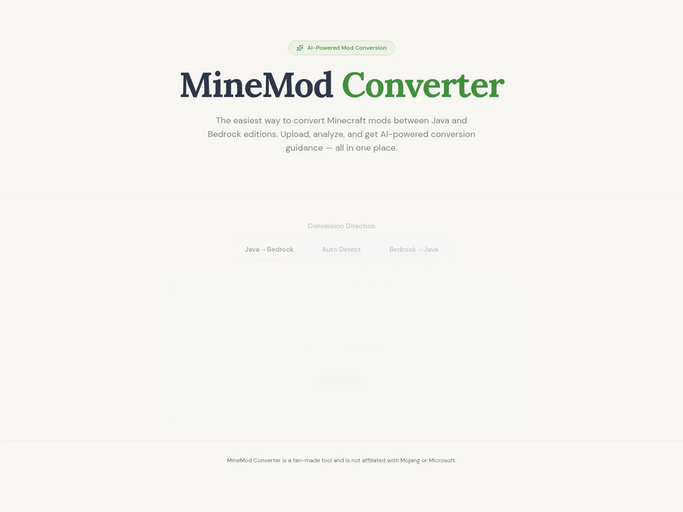 MineMod Converter