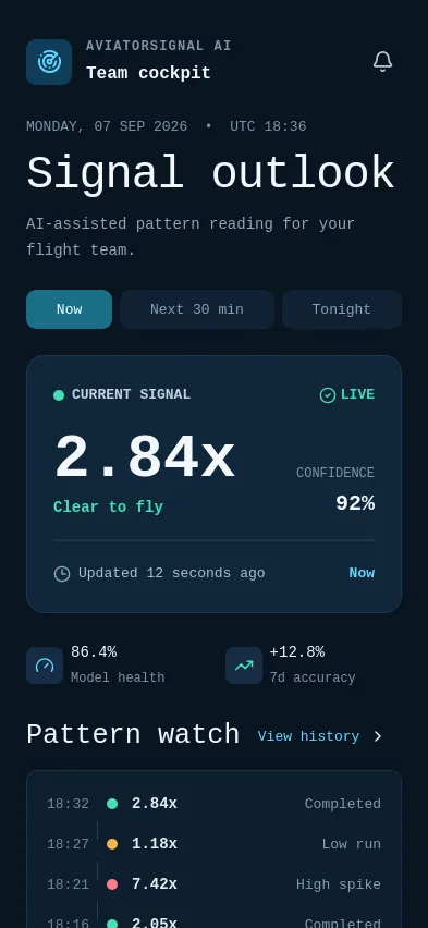 AviatorSignal AI