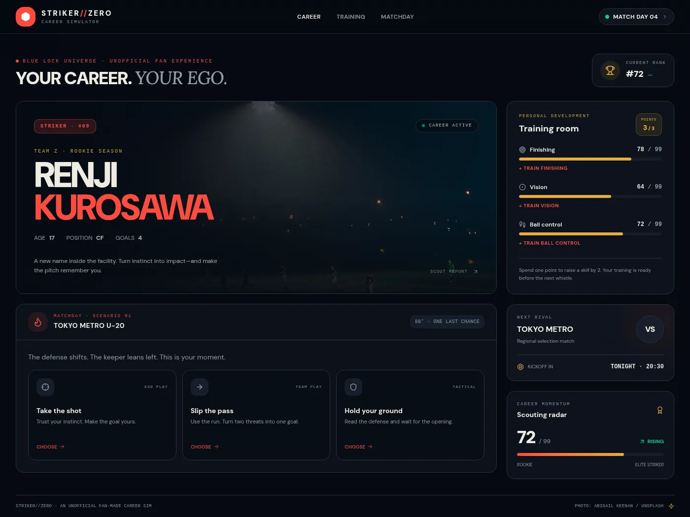 Blue Lock SoccerSim
