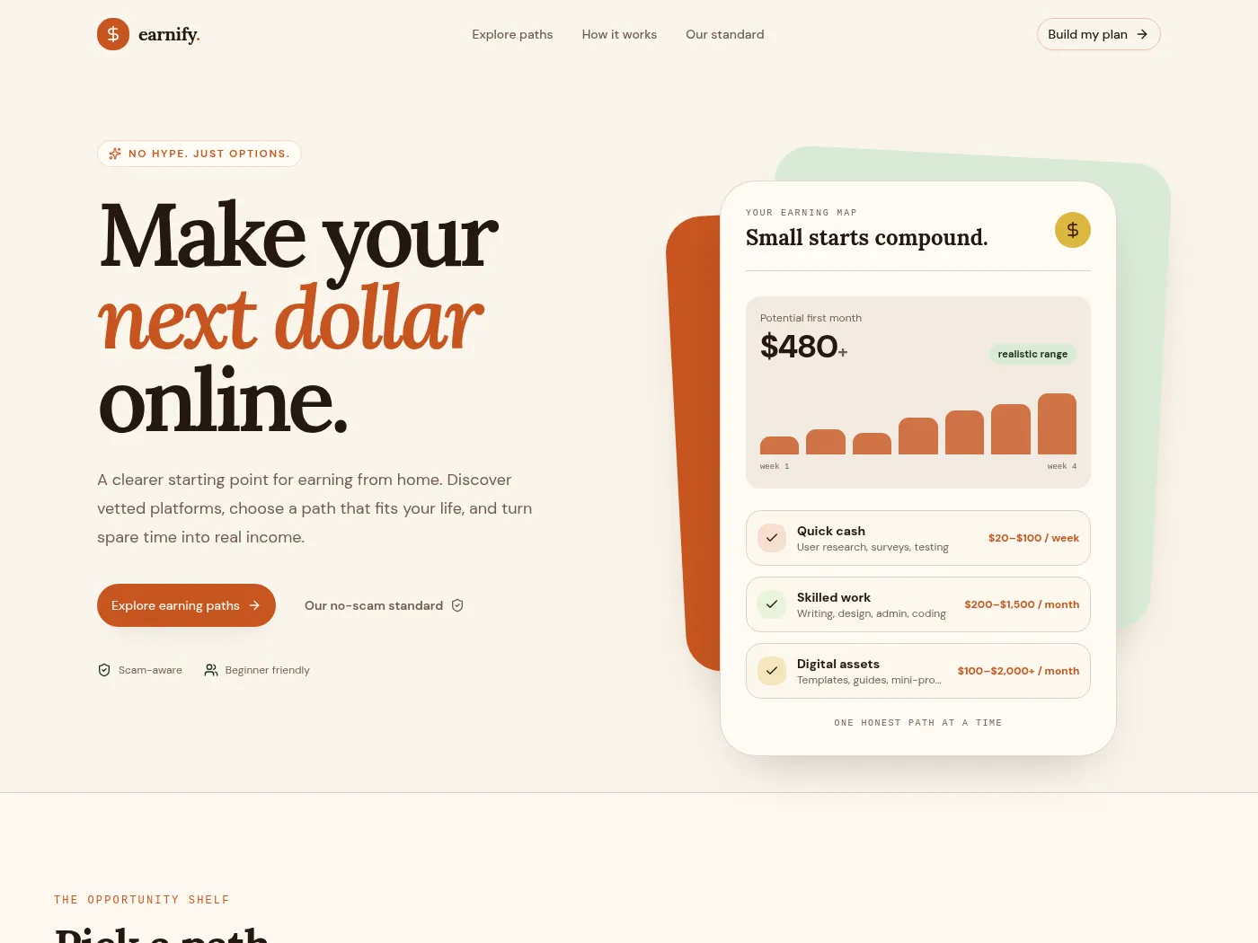 Earnify Online Hub