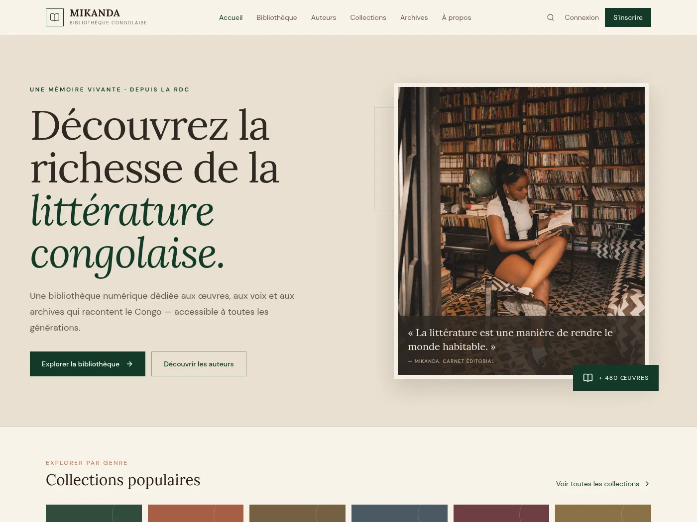 Mikanda Library Platform